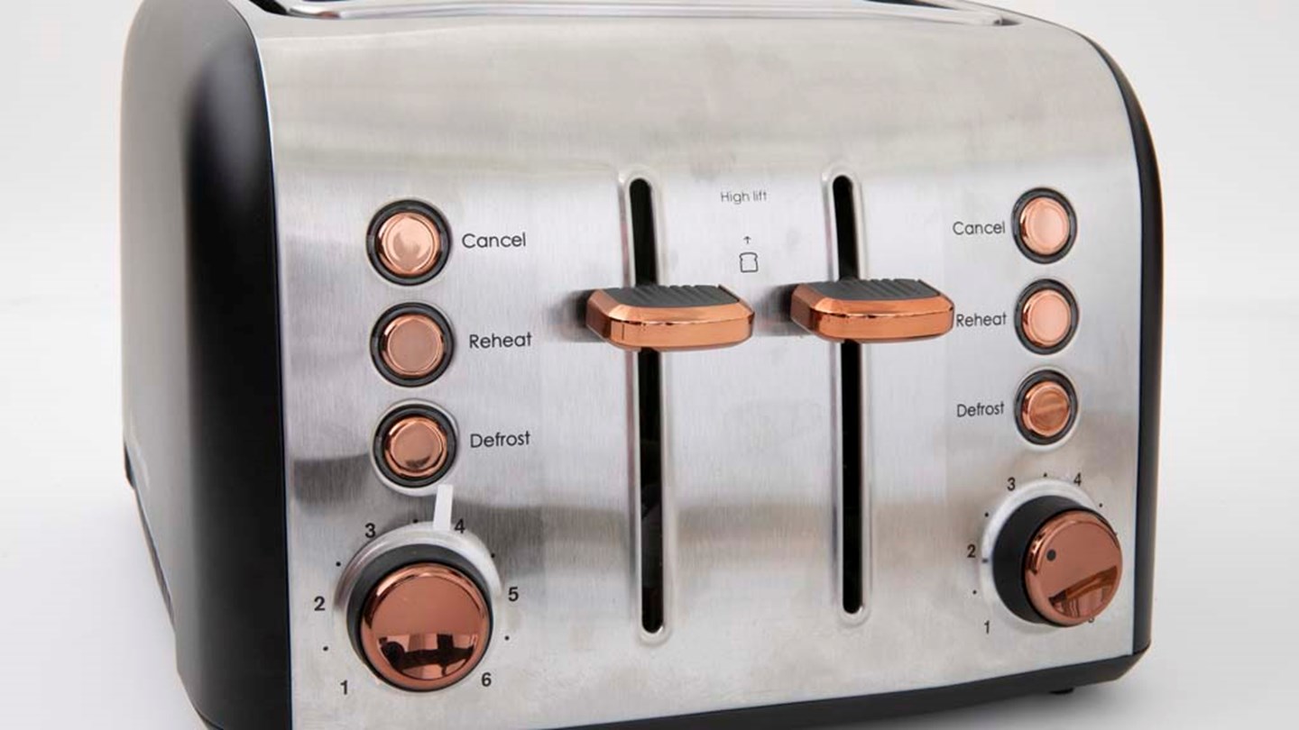 Russell Hobbs Brooklyn 4 Slice Toaster Copper RHT94COP Review | Toaster ...