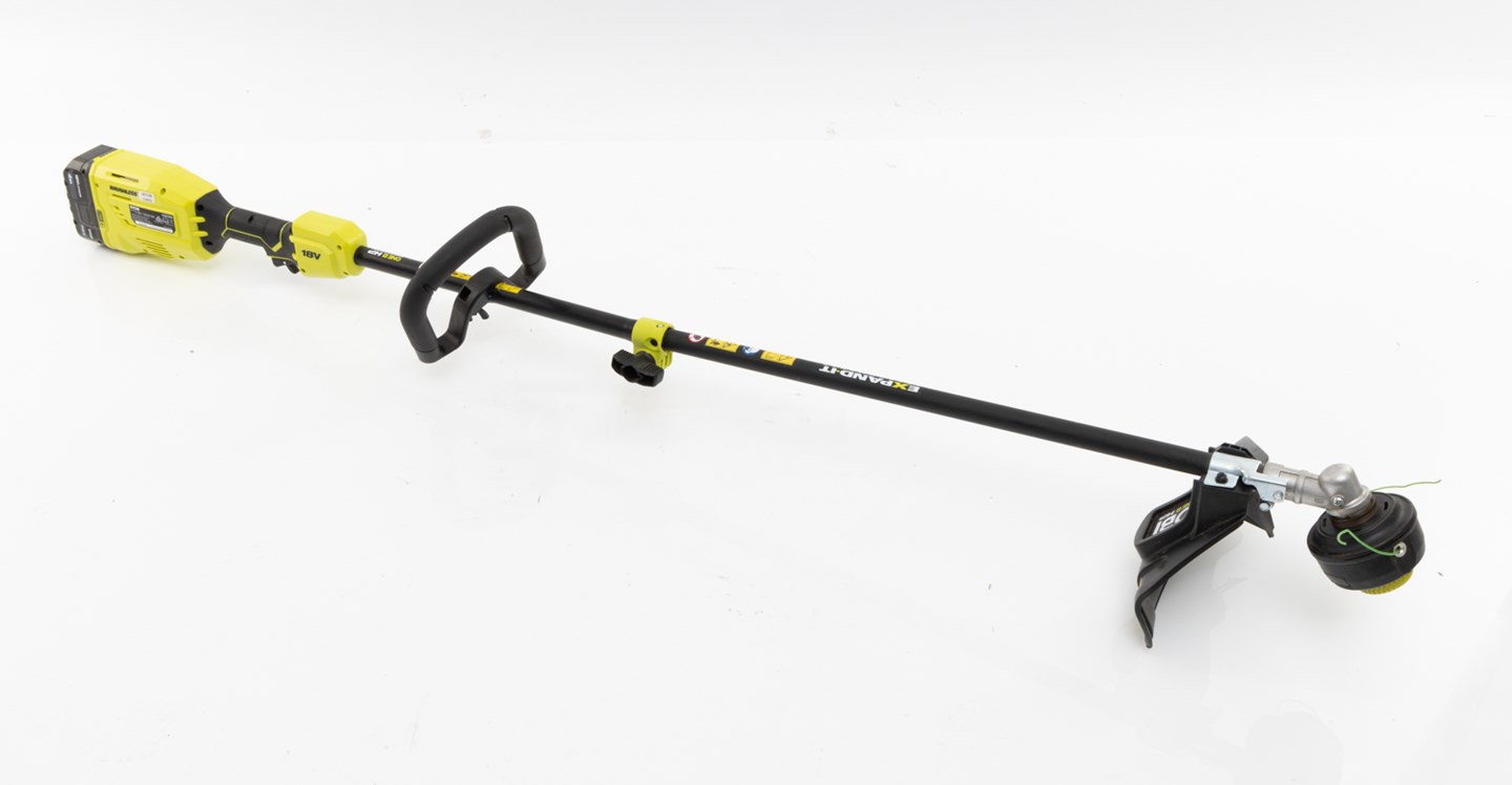 Ryobi 18V ONE+ HP Brushless 33/38cm Line Trimmer 4.0Ah Kit (R18HLTR14 ...