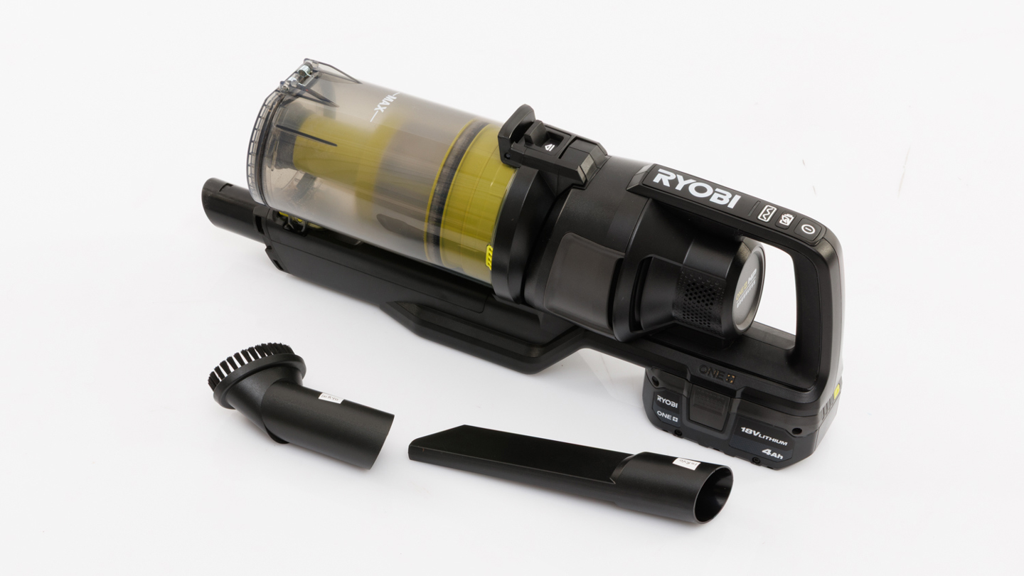 Ryobi 18V ONE+ HP Brushless Stick Vacuum 4.0Ah Kit Review | Stick and ...