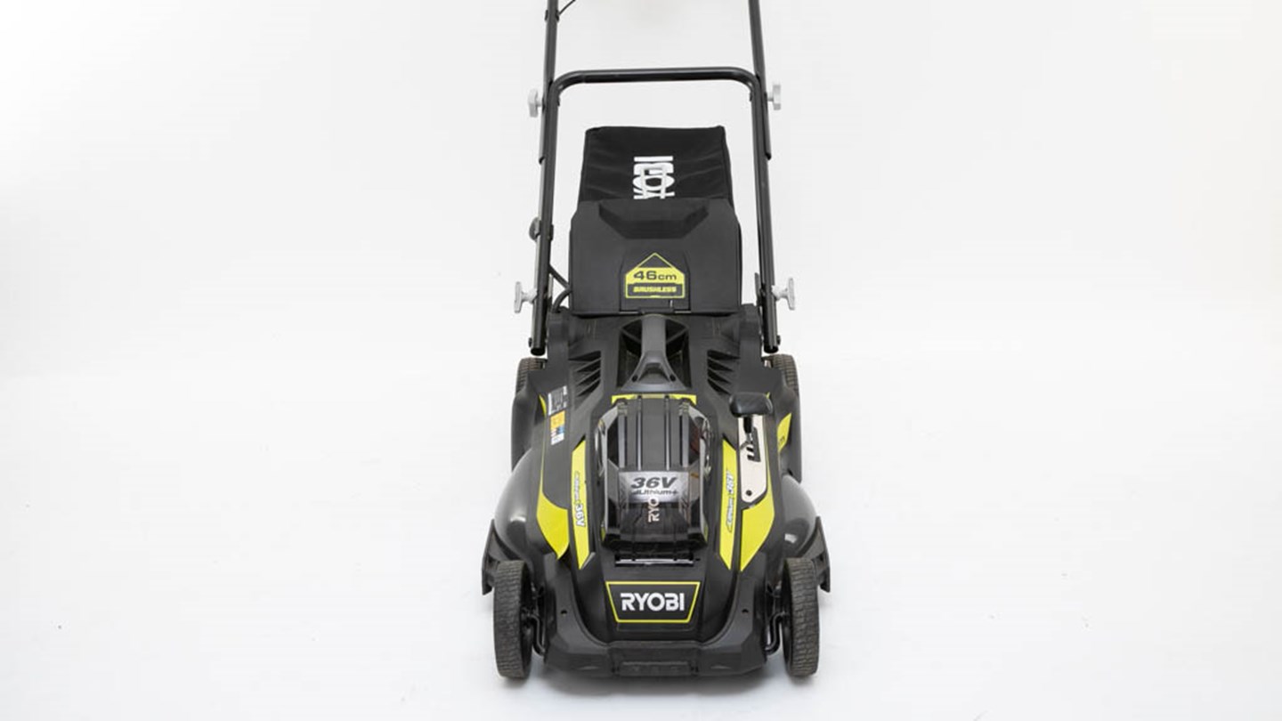 Ryobi RLM36X46BL Review | Battery lawnmower | CHOICE