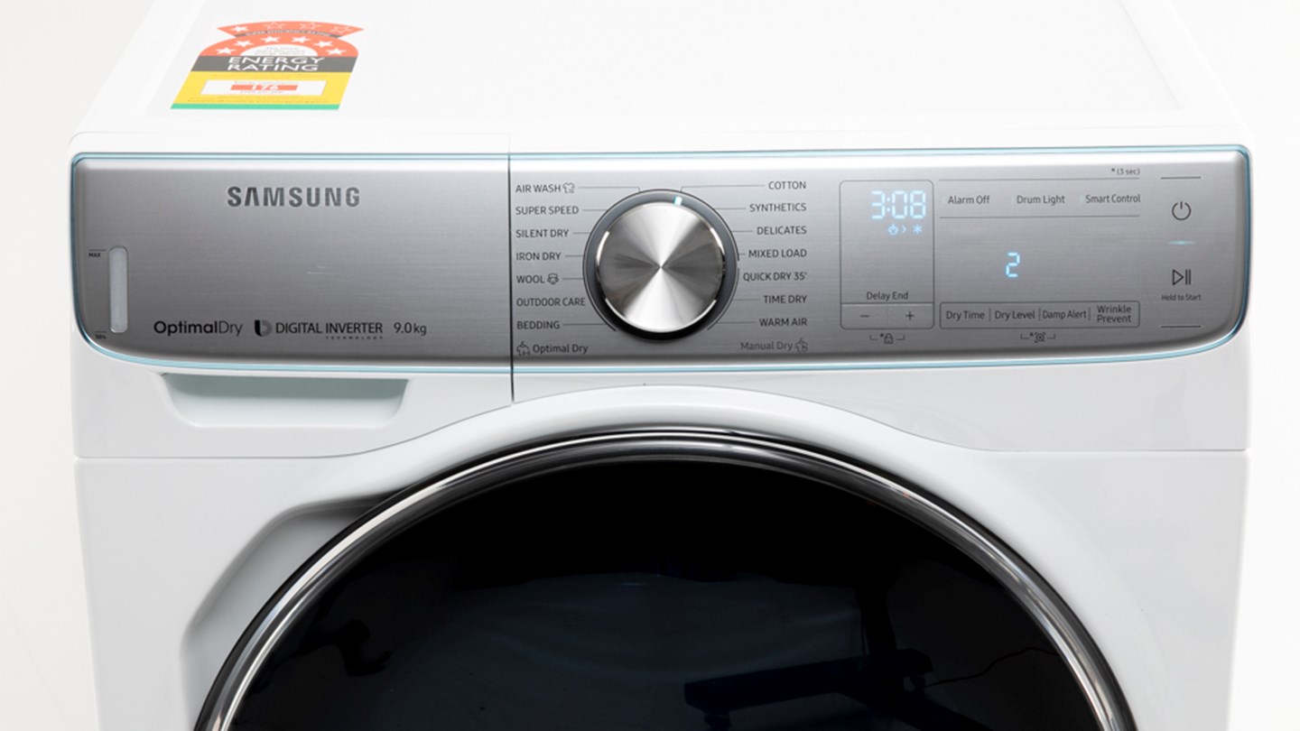 Samsung DV90N8289AW Review | Clothes dryer | CHOICE