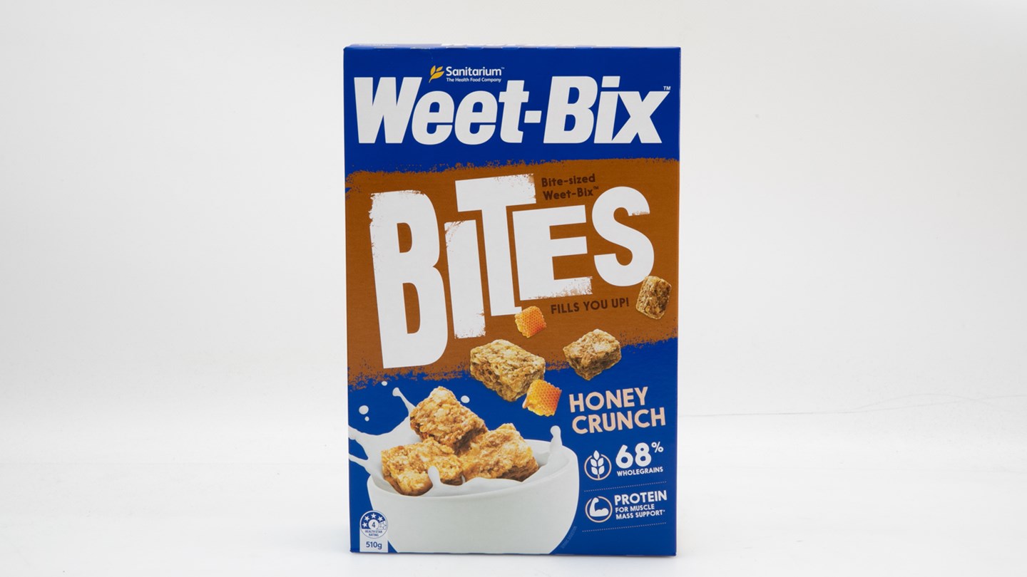 Sanitarium Weet-Bix Bites Crunchy Honey Review | Breakfast cereals ...