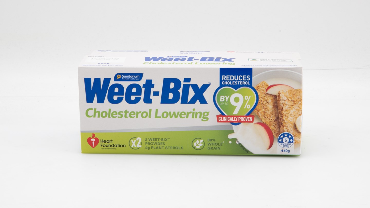 Sanitarium Weet-Bix Cholesterol Lowering Review | Breakfast cereals ...