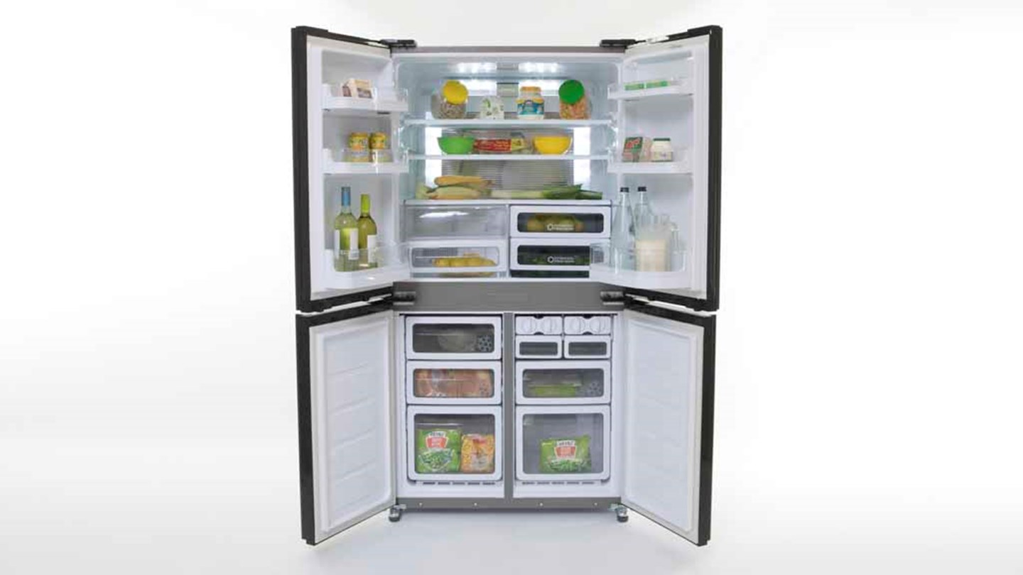 Sharp SJ-XE624F-SL Review | Best rated fridges | CHOICE