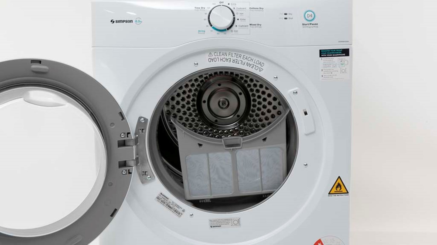 Simpson SDV656HQWA Review | Clothes dryer | CHOICE