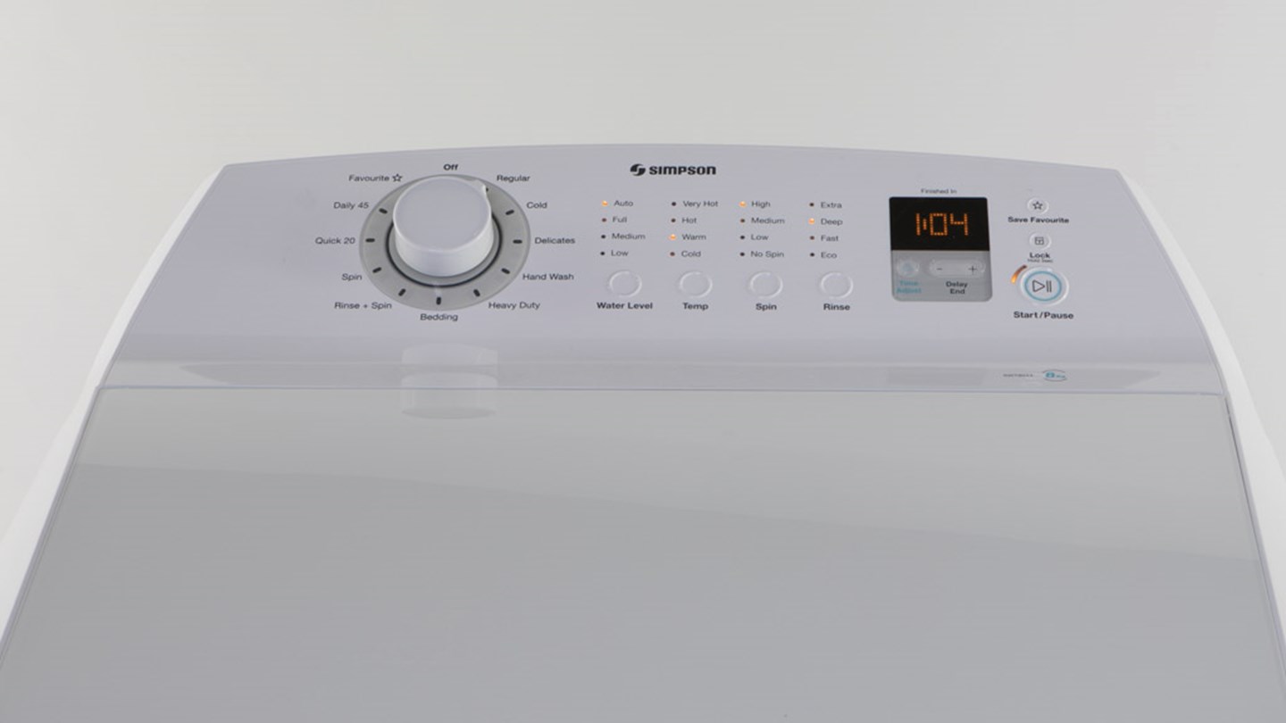 Simpson SWT8043 Review | Washing machine | CHOICE