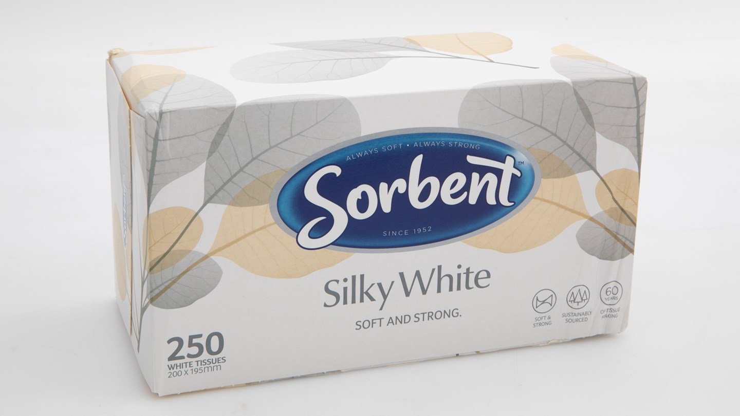Sorbent Silky White Soft and Strong 250 tissues Review | Tissue | CHOICE