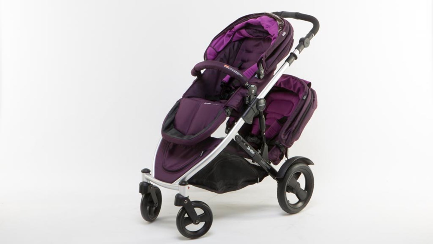 Steelcraft Strider Compact with second seat Review | Double stroller ...