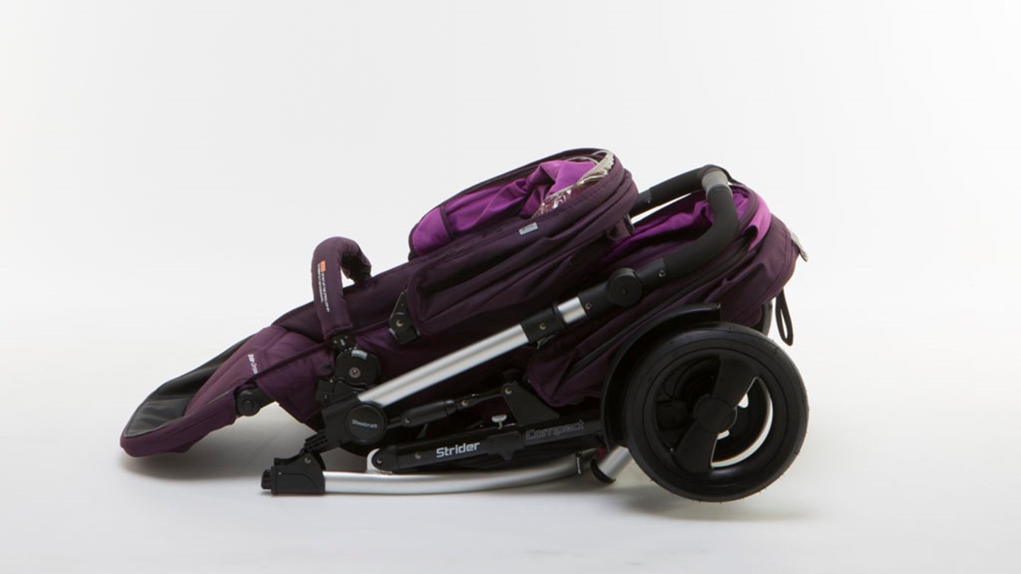 Steelcraft Strider Compact with second seat Review | Double stroller ...