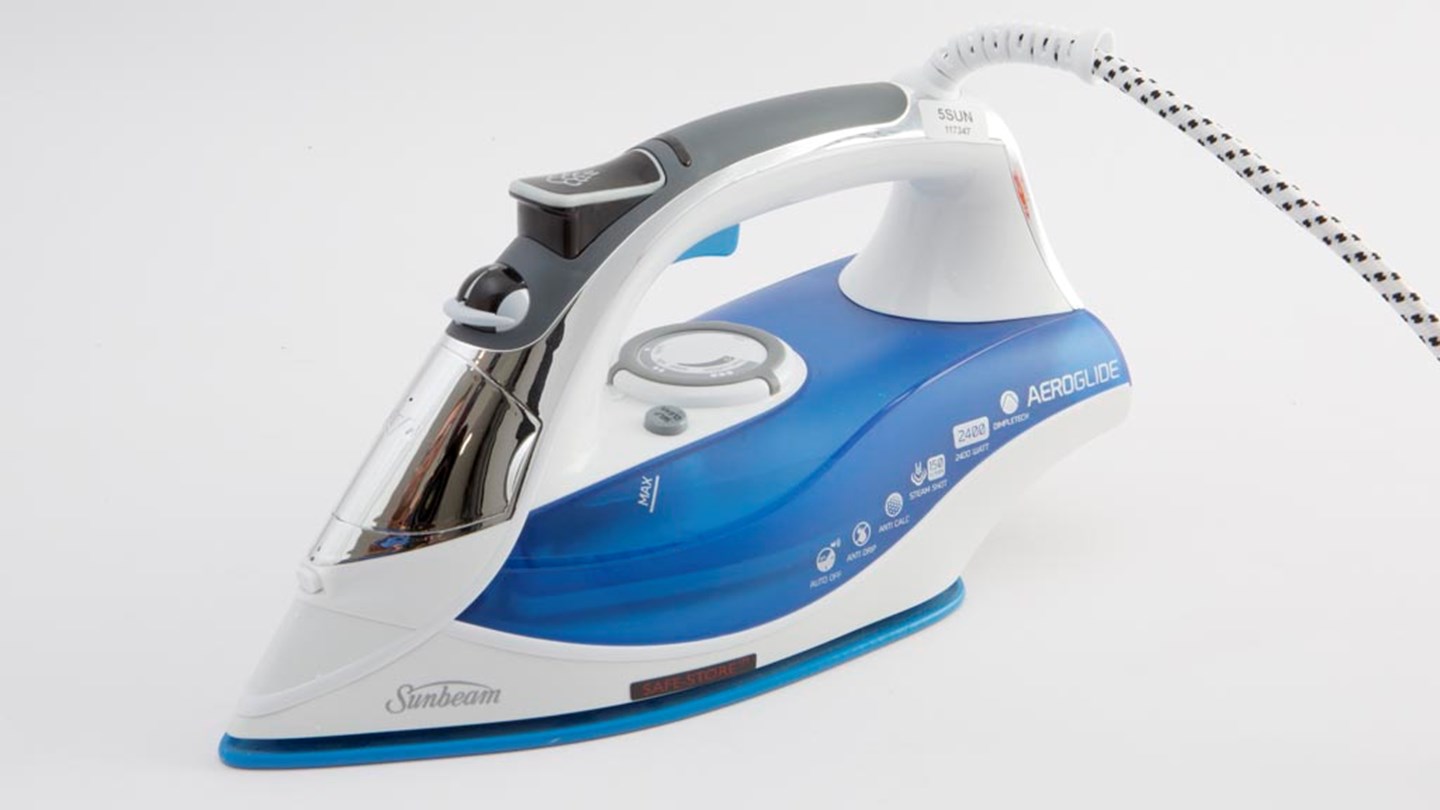 Sunbeam Aeroglide Rapid SR6370 Review | Steam iron | CHOICE