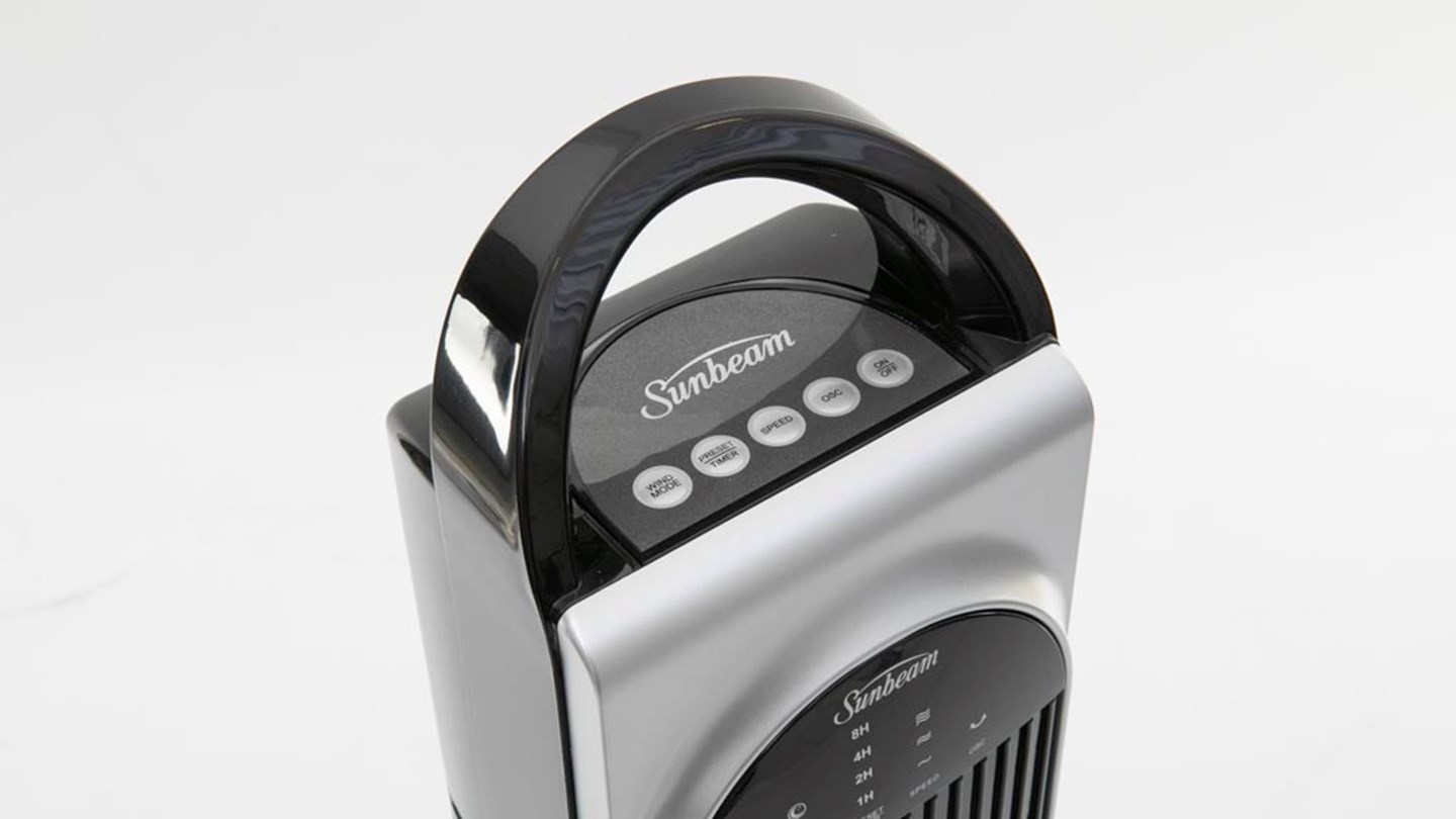 Sunbeam Loft Oscillating Fan with Handle FA7450 Review | Pedestal and ...