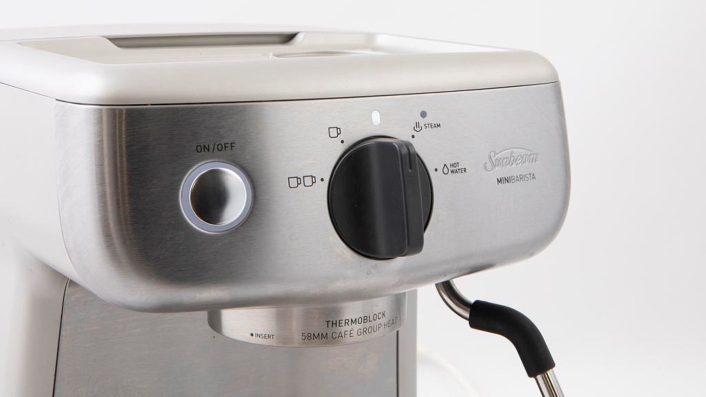 Sunbeam Mini Barista Espresso Machine EM4300 Review | Home espresso ...