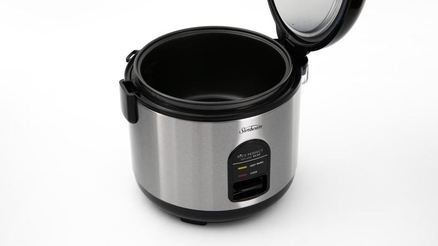 Sunbeam Rice Perfect Deluxe 7 and Steamer RC5600 Review | Rice cooker ...