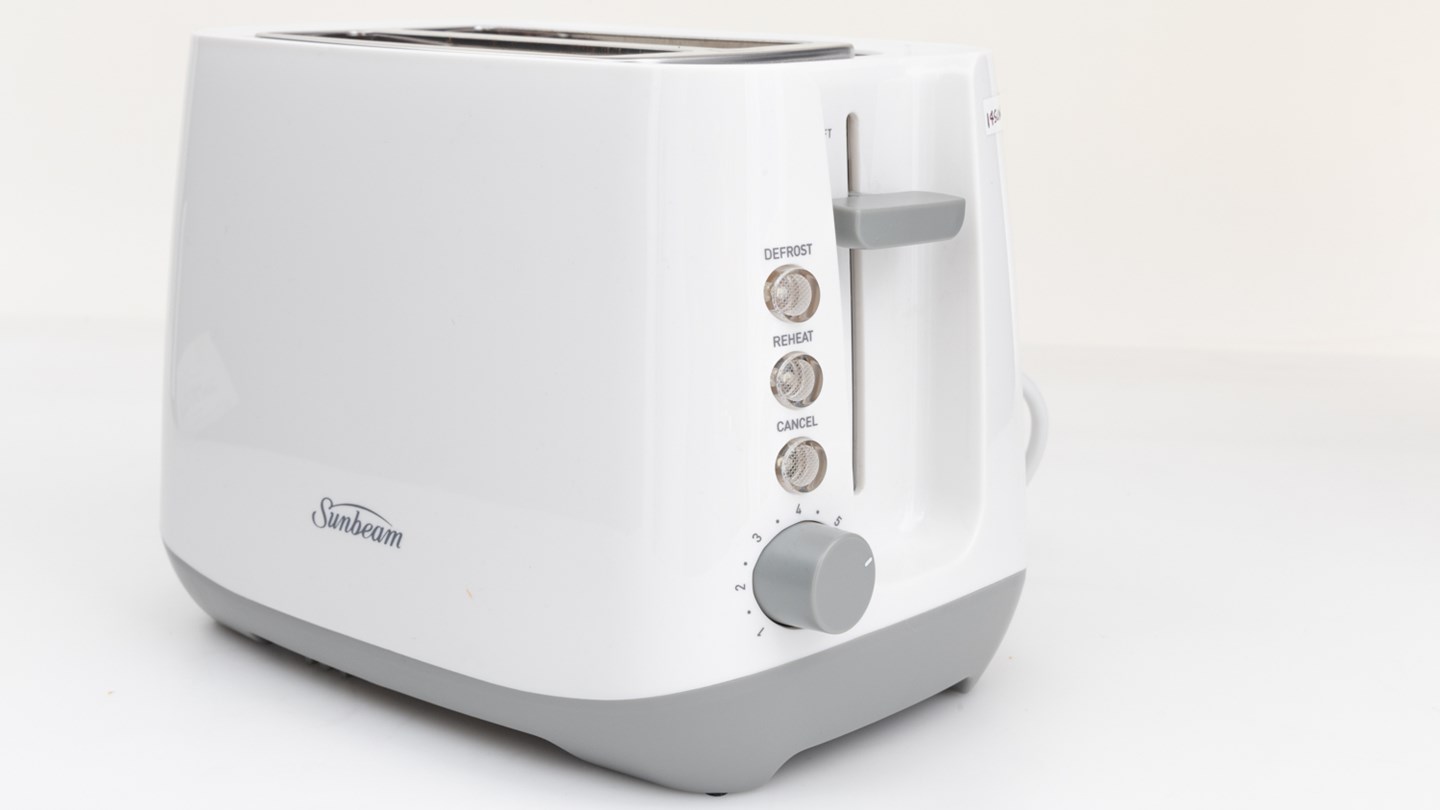 Sunbeam Rise Up 2 Slice Toaster TAP0002WH Review | Toaster | CHOICE