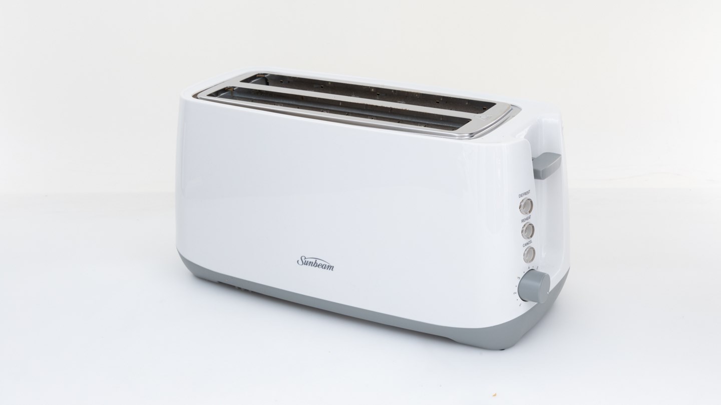 Sunbeam Rise Up 4 Slice Long Slot Toaster TAP0003WH Review | Toaster ...