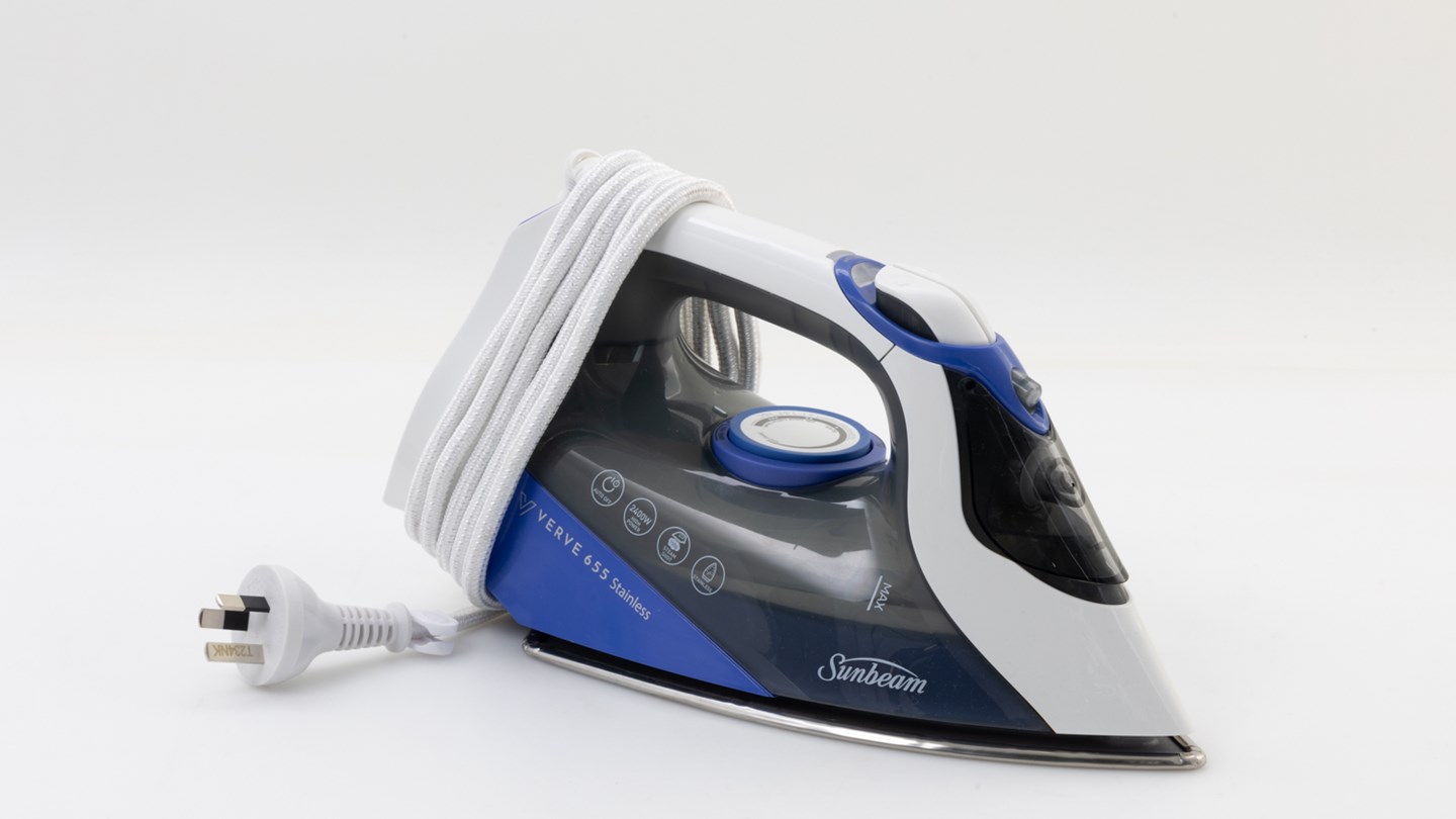 Sunbeam Verve 655 Stainless Iron Review | Steam iron | CHOICE