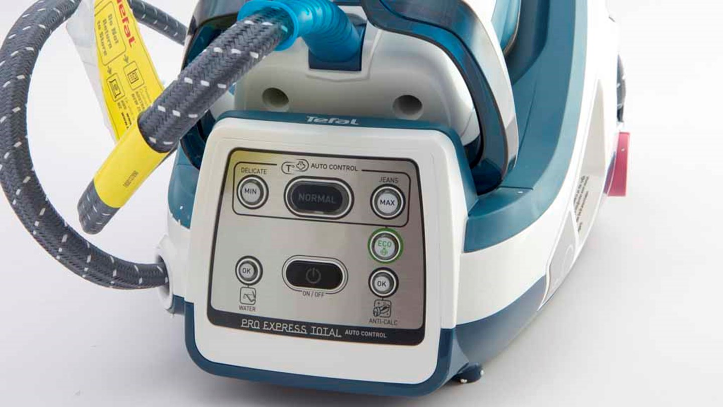Tefal Pro Express Control GV8963 Review | Steam station iron | CHOICE