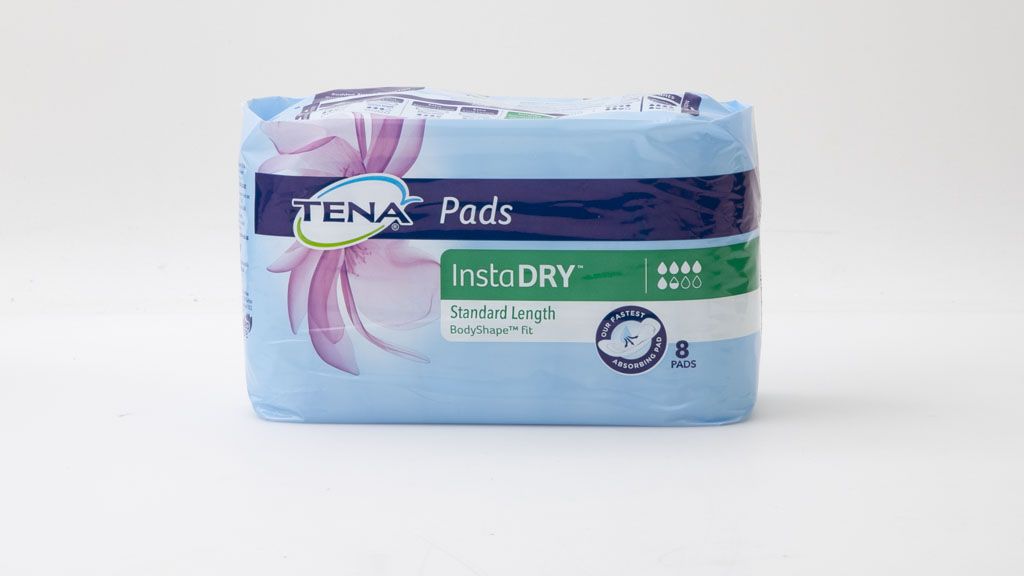 Tena Pads Ultra Thin Mini Standard Length Review | Incontinence product ...