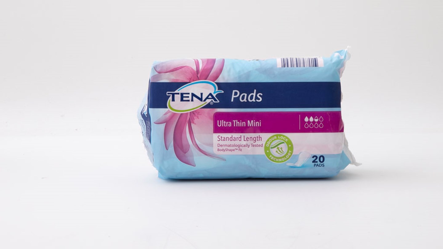 Tena Pads Mini Plus Long Length Review | Incontinence pad | CHOICE