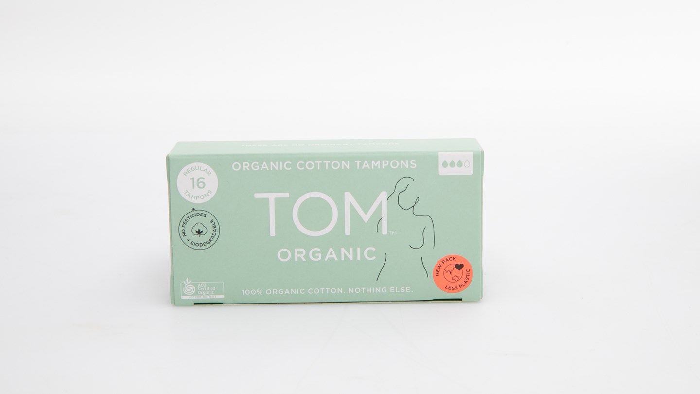 Tom Organic Organic Cotton Tampons Regular Review | Tampon | CHOICE