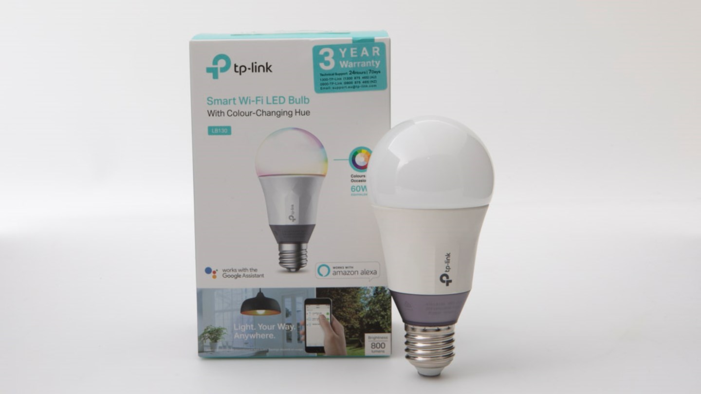 TP-Link Smart Wi-Fi LED Bulb with Colour-Changing Hue Review | Smart ...