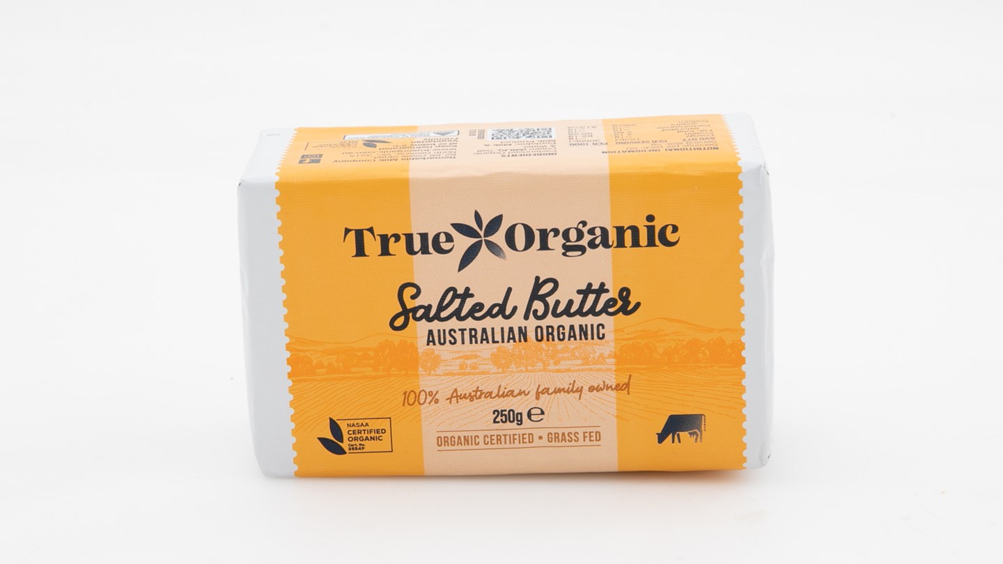 True Organic Australian Organic Salted Butter Review | Butter | CHOICE