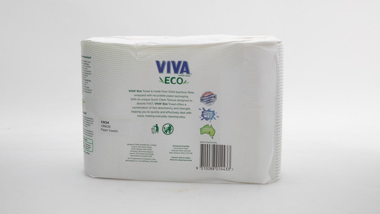 Viva Eco 100% Bamboo Fibre Review | Paper towel | CHOICE