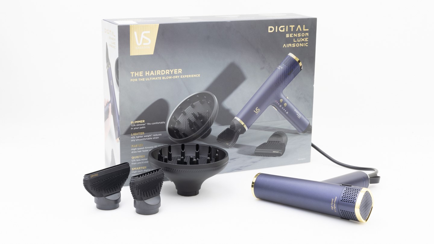 VS Sassoon Digital Sensor Luxe Airsonic Review | Hair dryer | CHOICE