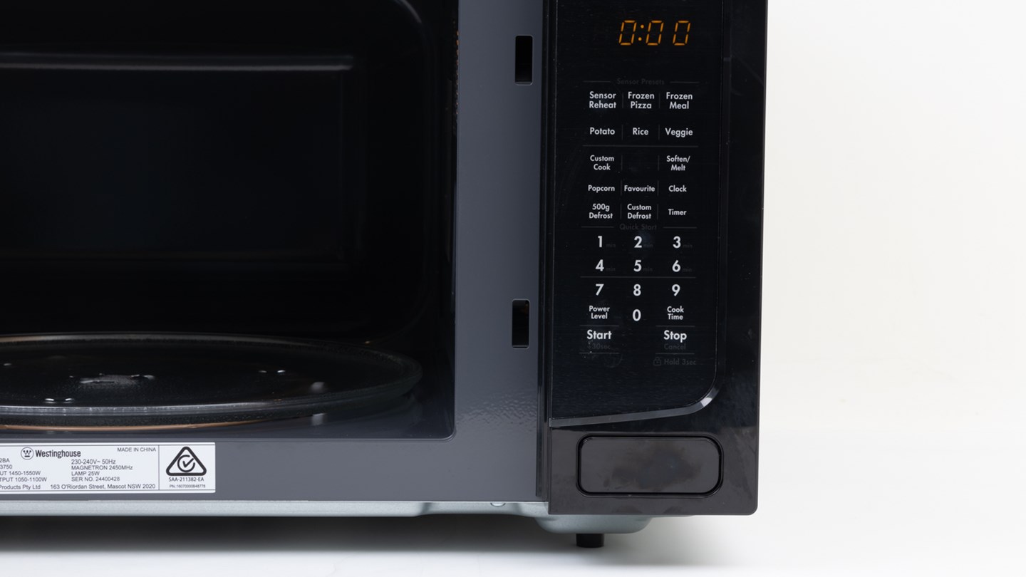 Westinghouse 40L Benchtop Black Microwave WMF4102BA Review | Microwave ...