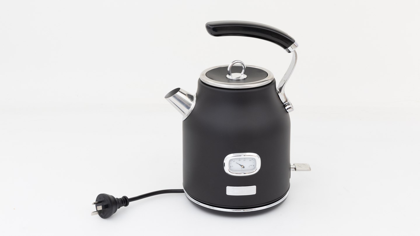 Westinghouse Retro 1.7L Electric Kettle WKWKH148BK Review | Kettle | CHOICE