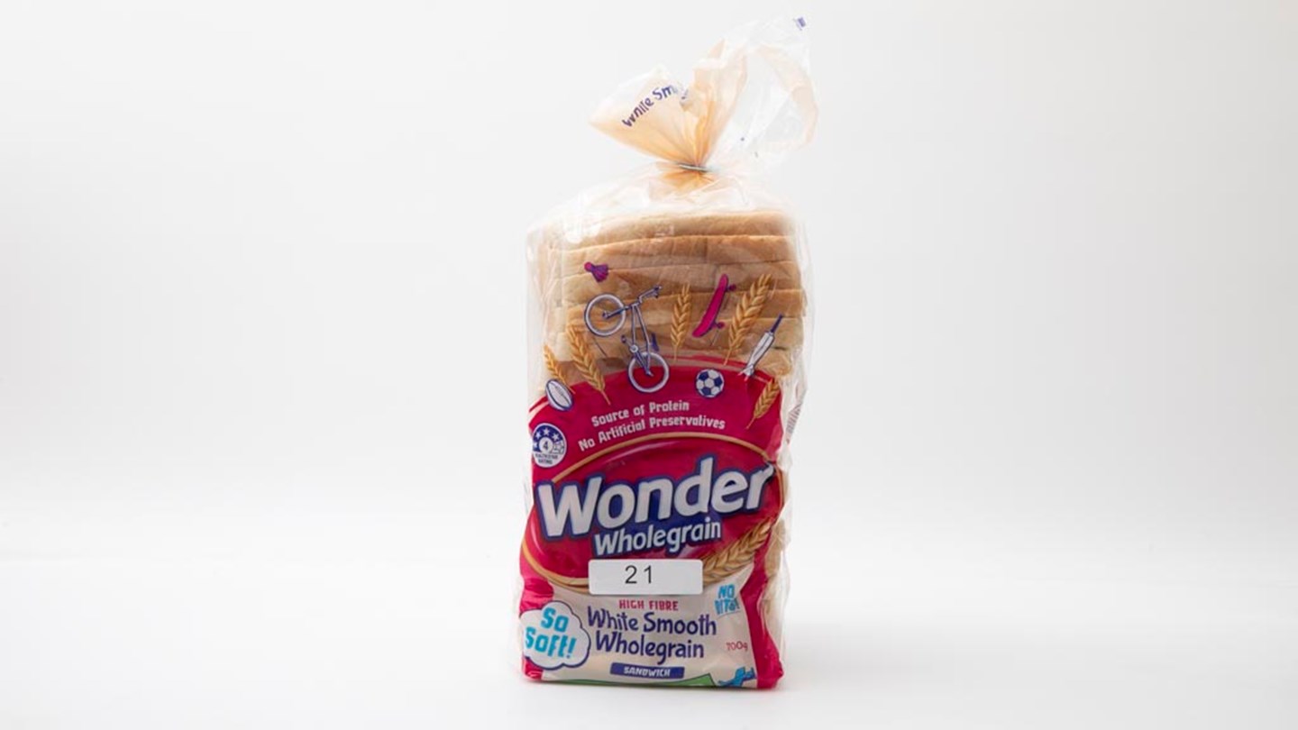Wonder White High Fibre Sandwich Review | White bread | CHOICE