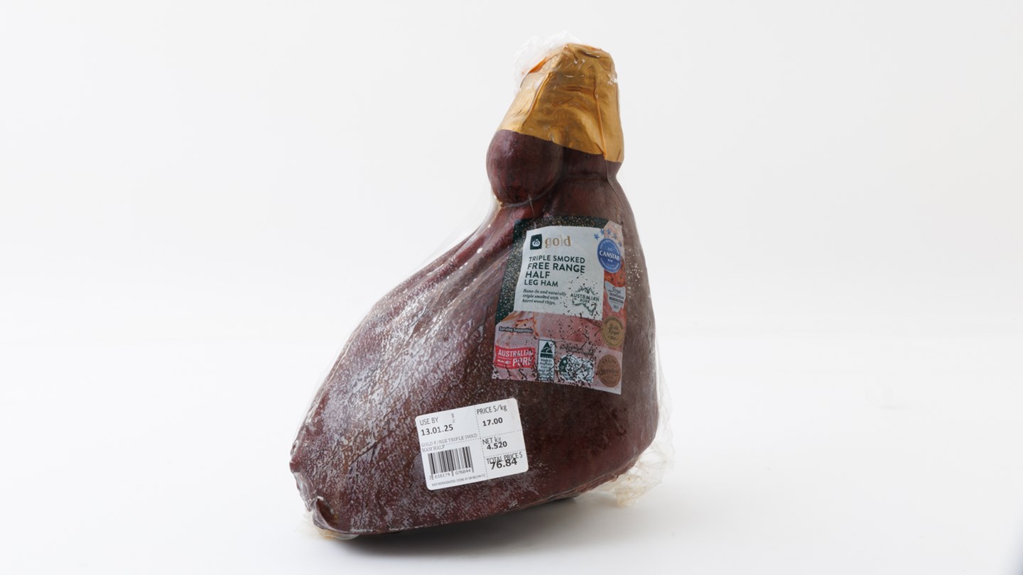 Coles Finest Free Range Triple Smoked Leg Ham Review | Christmas ham ...