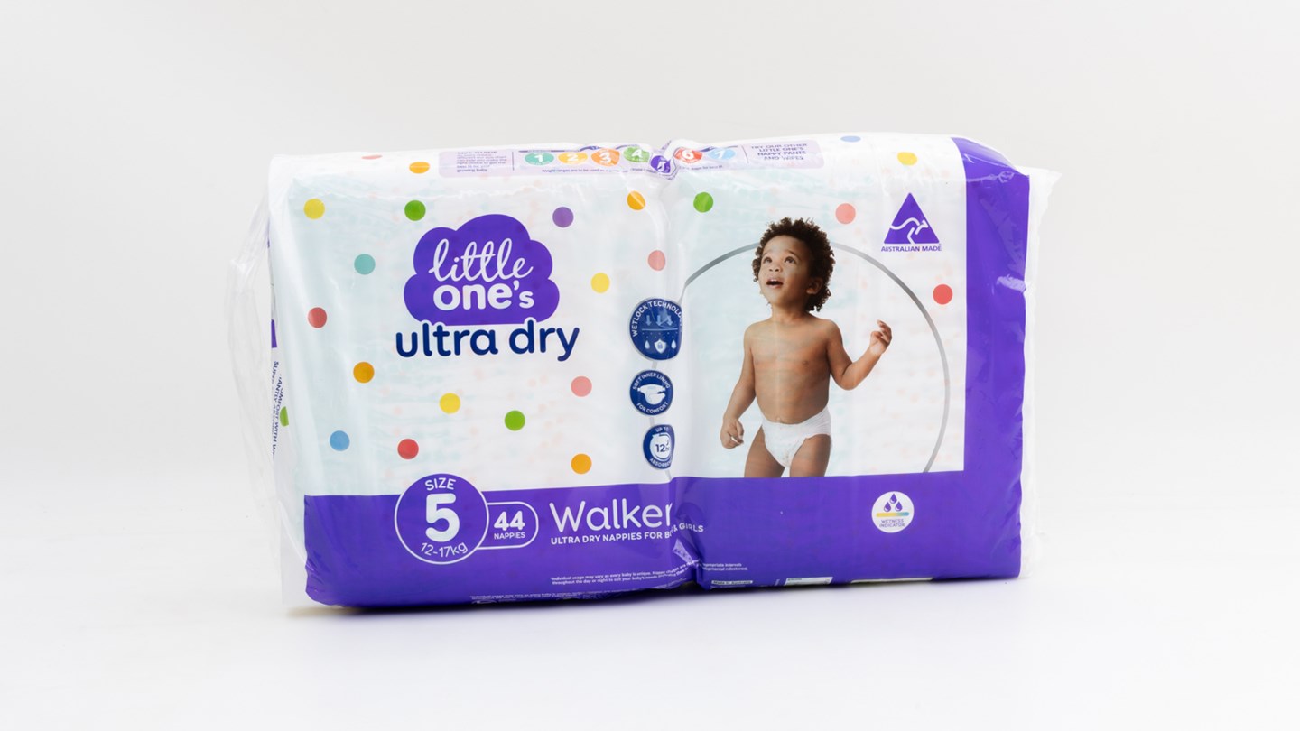 Woolworths Little One's Ultra Dry Nappies Walker Size 5 Review ...