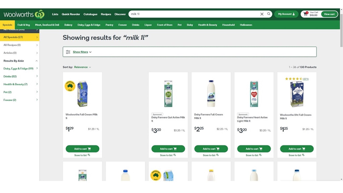 Woolworths Online Review | Online grocery delivery | CHOICE
