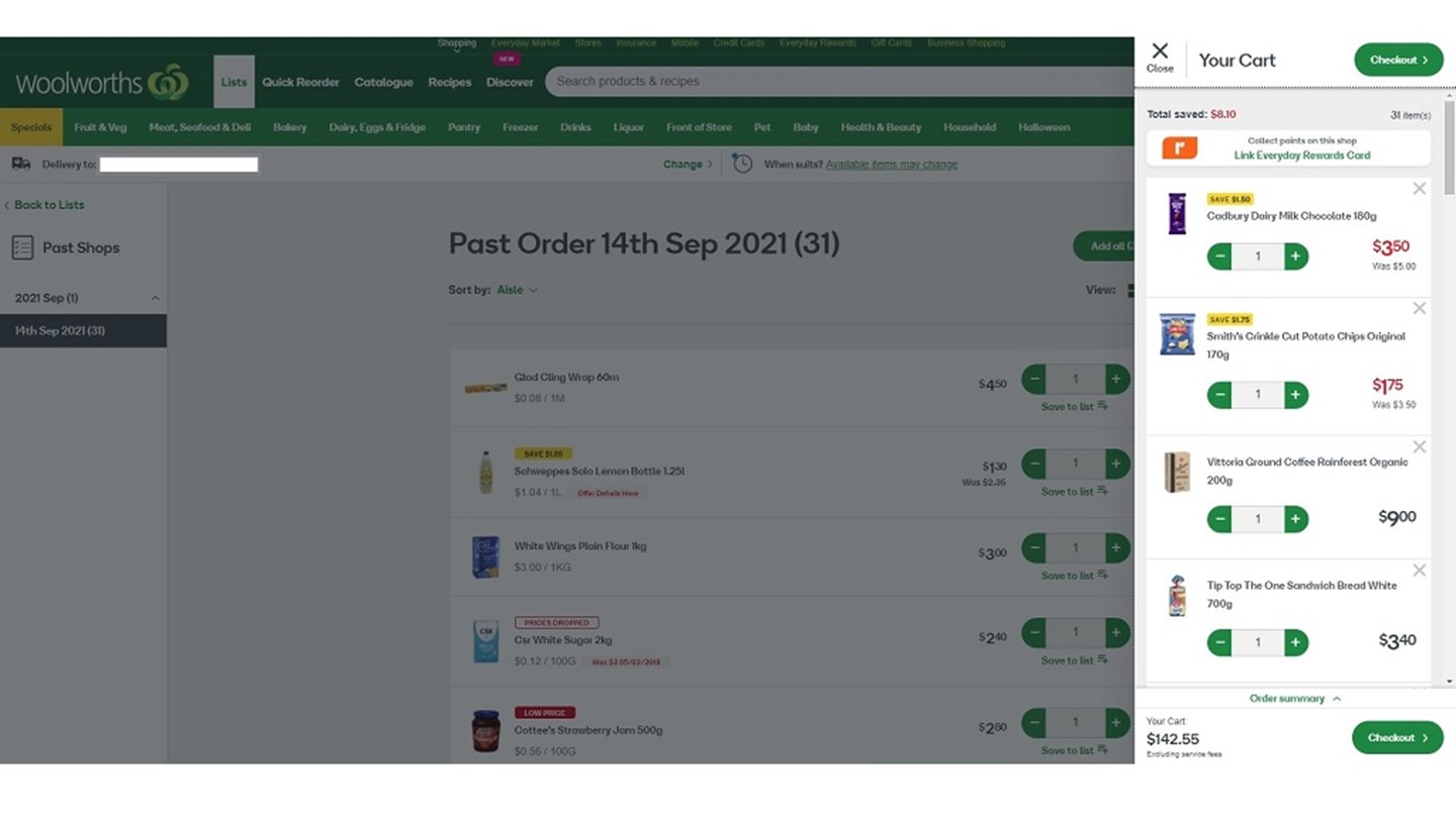 Woolworths Online Review | Online grocery delivery | CHOICE
