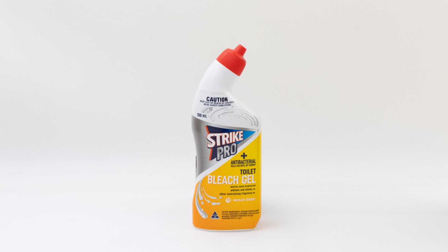 Woolworths Strike Pro Toilet Power Gel Review | Toilet cleaner | CHOICE