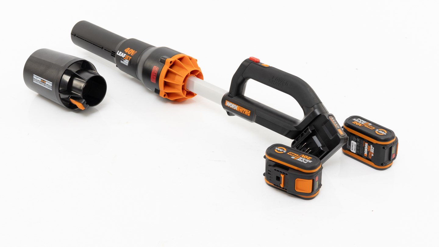 Worx NITRO 40V Brushless LEAFJET Blower Kit Review | Leaf blower and ...
